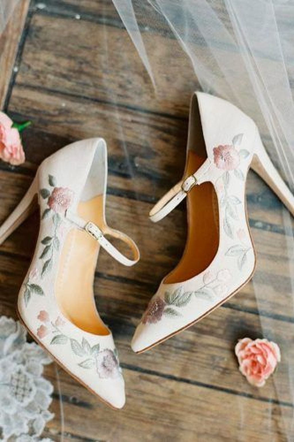 45 Lovely Wedding Shoe Ideas To Get Inspired - ADDICFASHION
